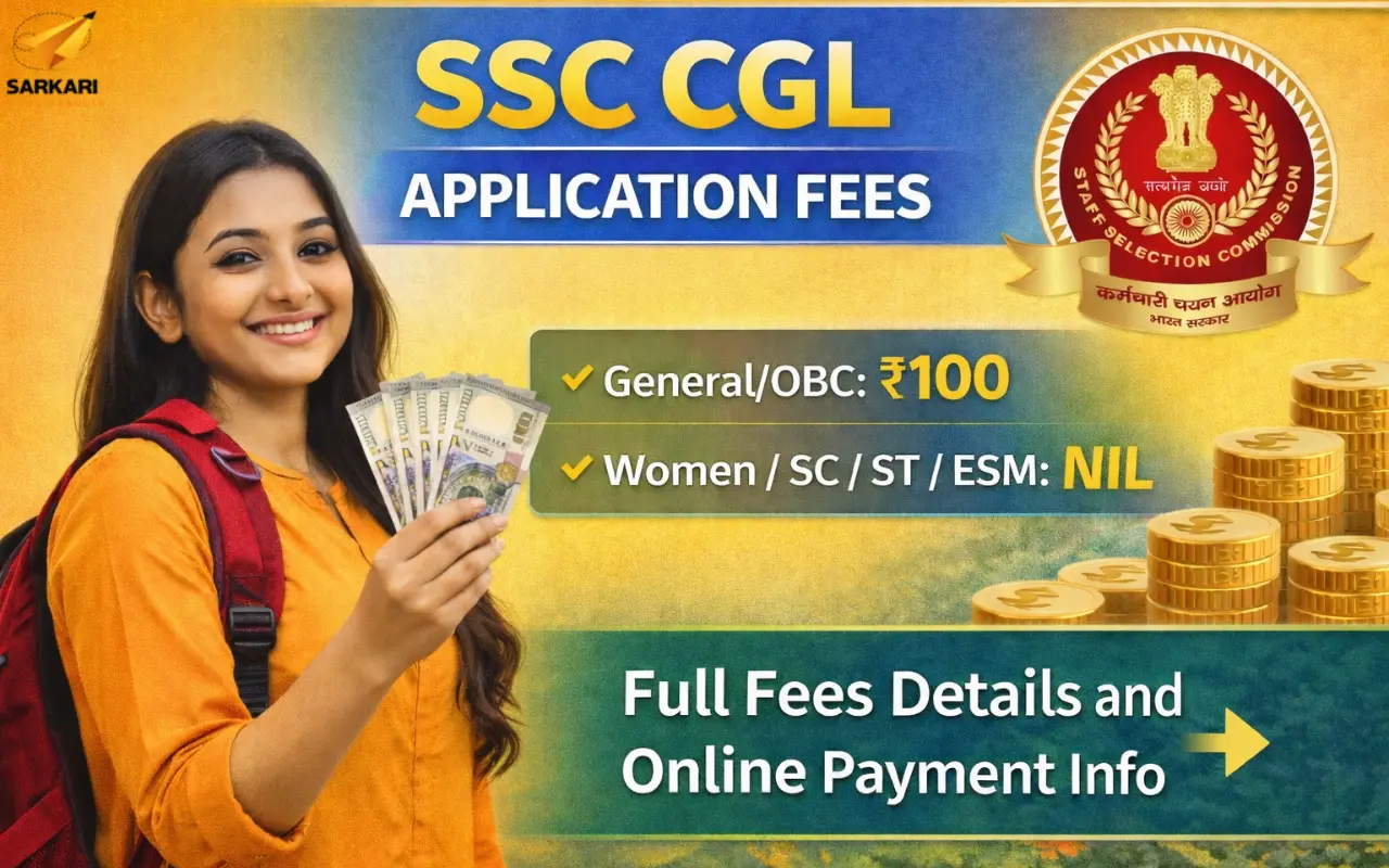 SSC CGL Application Fee 2026: Complete Fee Structure & Payment Guide ...