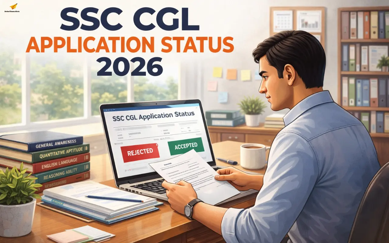SSC CGL Application Status 2026: Check Status, Track Application ...